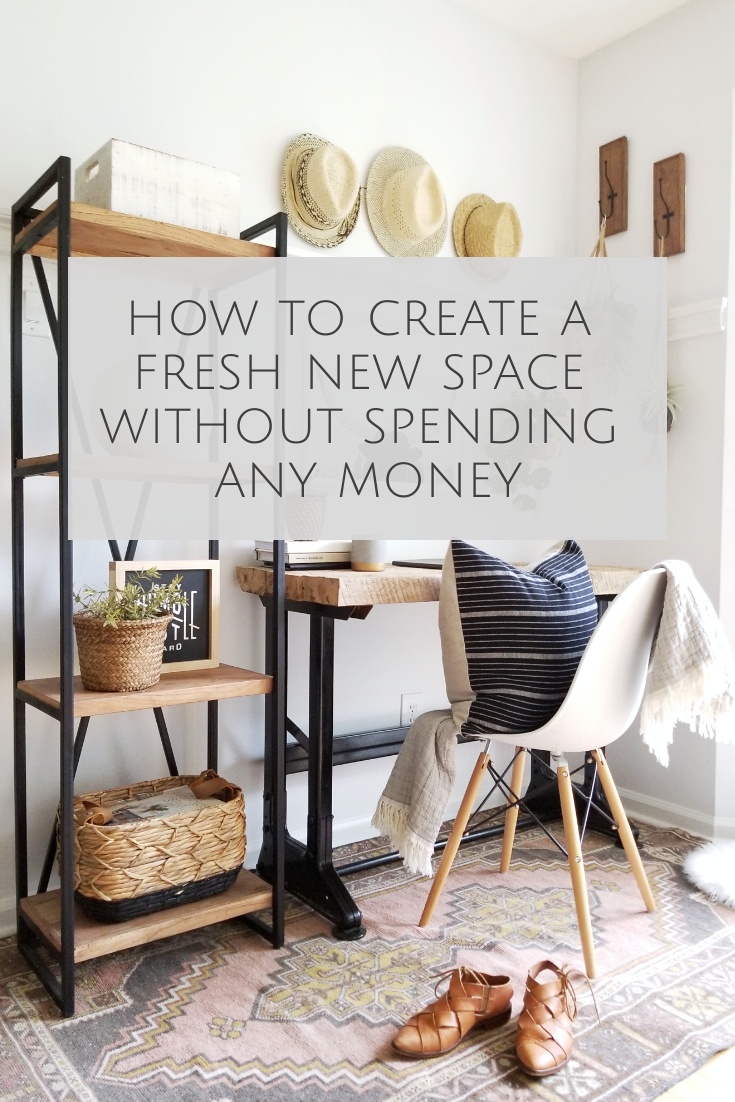 How to Create a Fresh New Space Without Spending Any Money - Showit Blog