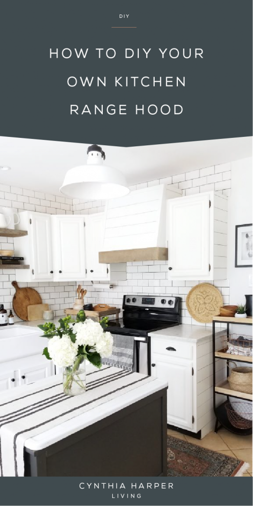 How to DIY Your Own Kitchen Range Hood - Showit Blog
