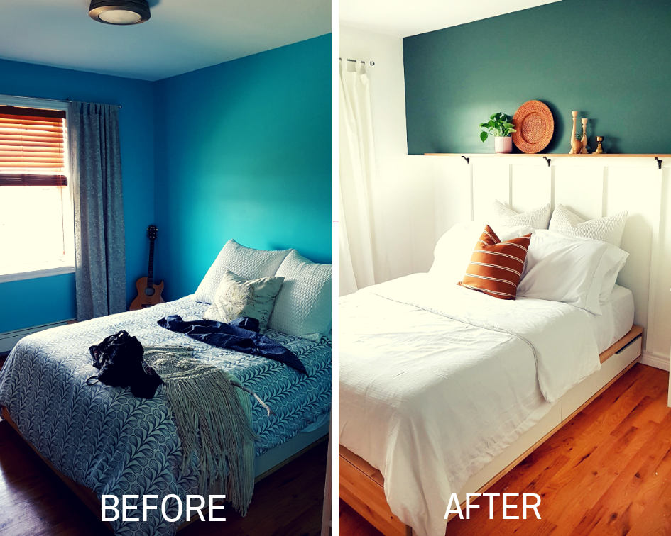 DIY Home Transformations: 2 Days - $200 Transformations - Showit Blog