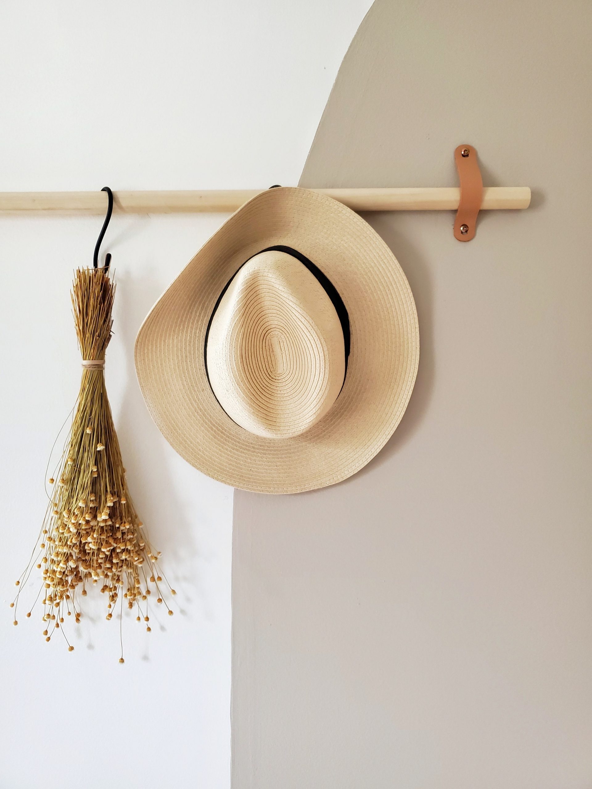 Simple DIY Wall Rack - Showit Blog